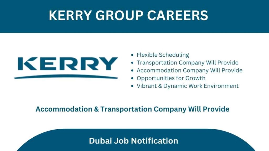 Kerry Group Careers | Urgent Vacancies 2024 - careermac.com