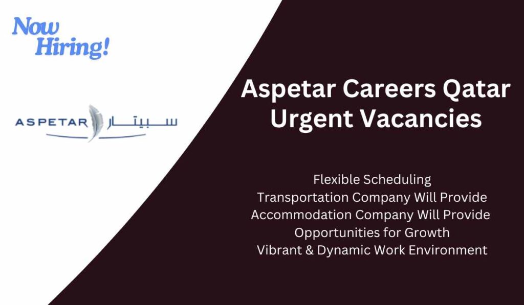 Aspetar Careers Qatar Urgent Vacancies (2026)