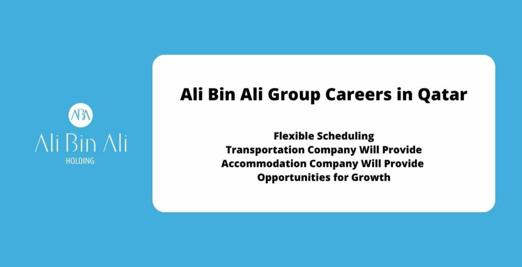 Ali Bin Ali Group Careers in Qatar 2025 | Urgent Recruitment In Qatar ...